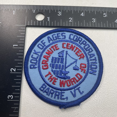 Vtg Barre Vermont ROCK OF AGES CORPORATION GRANITE CENTER WORLD Rock ...