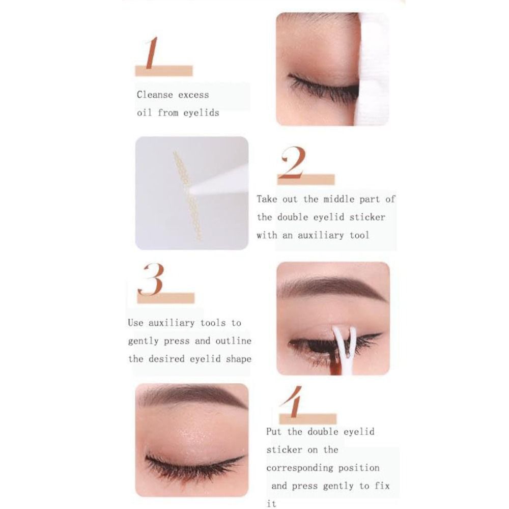 Self Adhesive Big Eyelid Tape Sticker Waterproof Eye Lift Tape Women | eBay