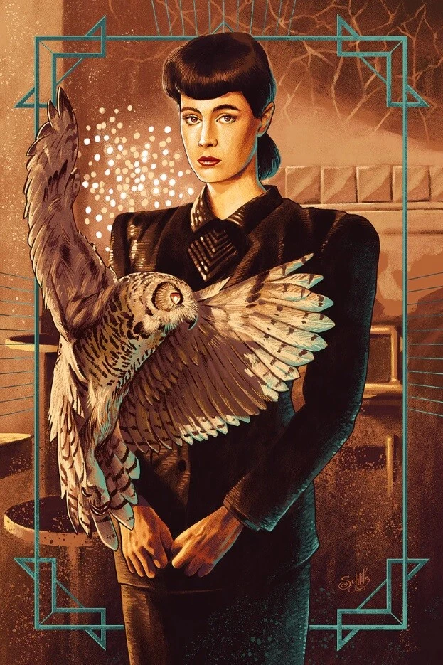 Blade Runner Poster Owl