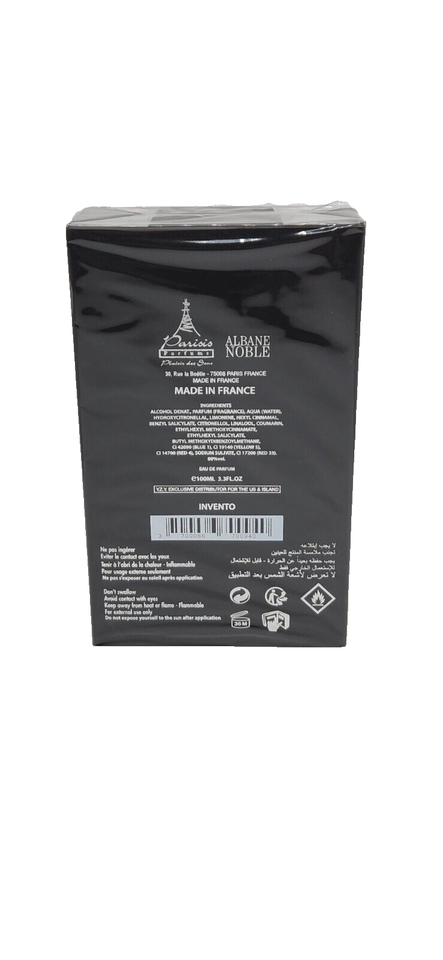 Invento By Albane Noble Eau de Parfum Spray For men 3.3 fl oz | eBay