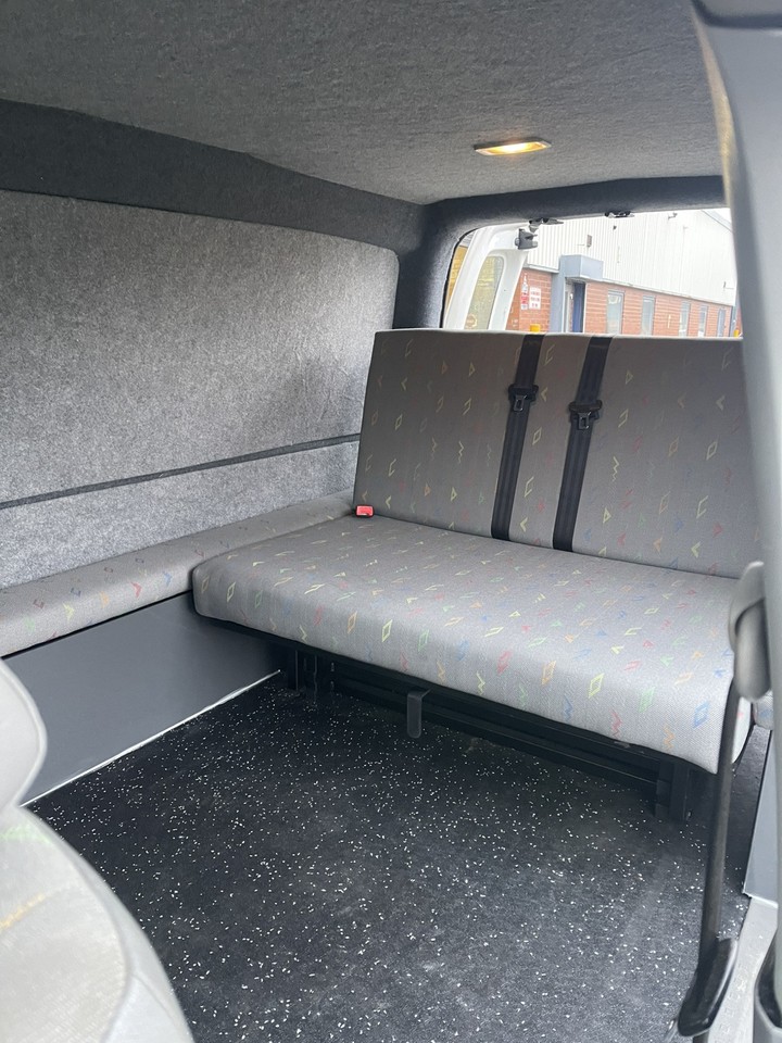 VW Caddy SWB Rock and Roll bed frame and belts. | eBay UK