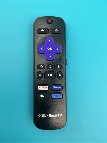 Remote Control Onn Roku Tv Netflix Disney+ AppleTV+ Prime Video | eBay