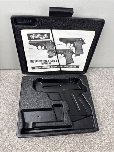 Vintage Original WALTHER Pistol Interarms PP/PPK Factory Plastic Box ...