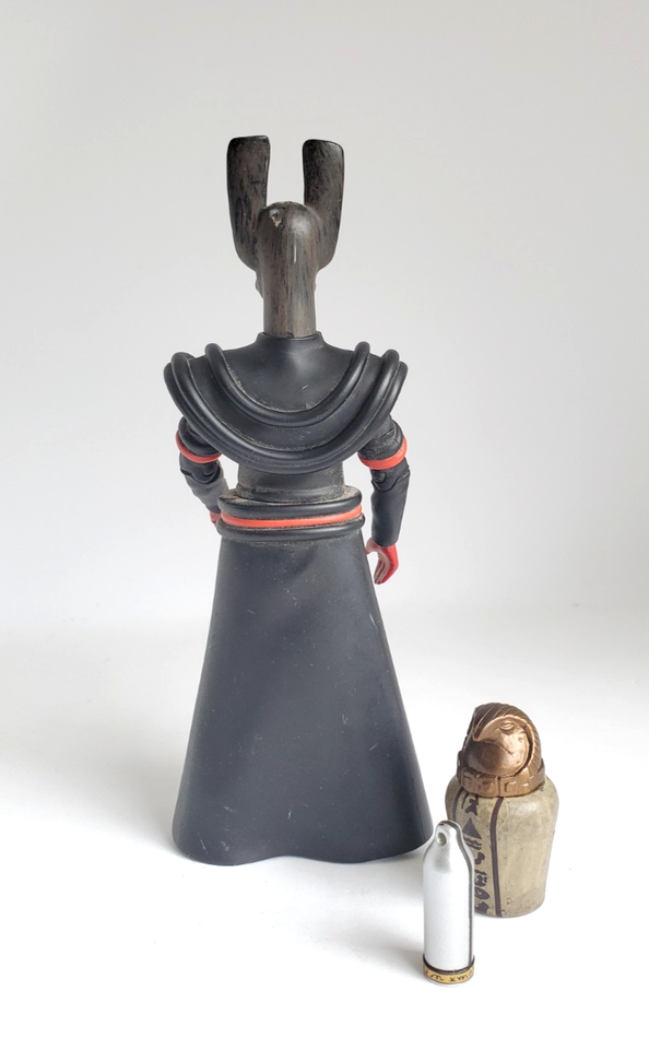 Doctor Who SUTEKH JACKAL Figure Pyramids of Mars Canopic Owl Jar | eBay ...
