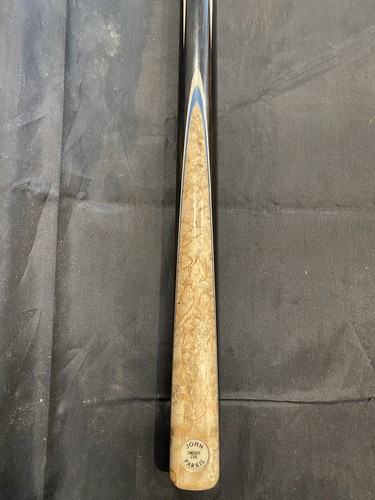 JOHN PARRIS UNIQUE 1 PIECE SNOOKER CUE . 2 YEAR WAIT. STUNNING. BRAND ...