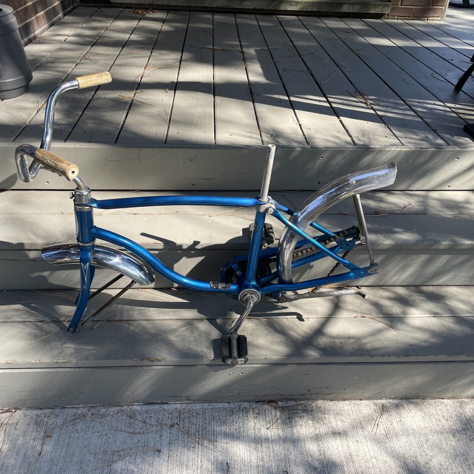 Vintage Schwinn PIXIE Stingray Sting Ray 16” Blue Convertible Boy’s ...