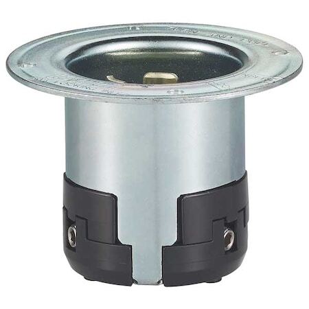 Legrand Cr6375 Flanged Locking Inlet, Non-Nema, 50 A, 125V Ac, 3 Pole ...