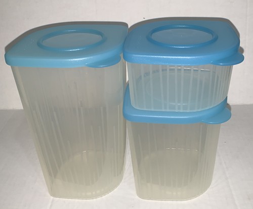 New Tupperware Fresh N Cool Set of 3 Modular Containers 2, 4 & 6 cups ...