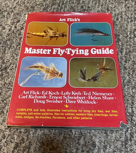 Art Flick‘s Master Fly Tying Guide Vintage 1973 How To Tie Patterns ...