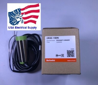 CR30-15DN Autonics Capacitive Proximity Sensor, NPN Normally Open 12 ...