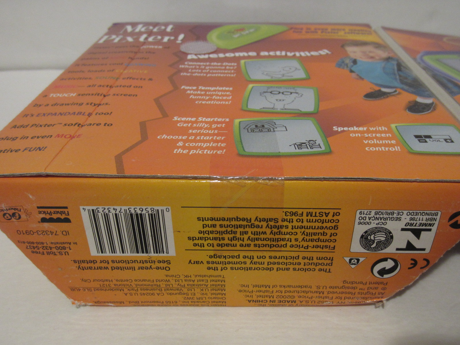 Pixter Original Console 2002 Fisher Price Sealed Box Free Shipping | eBay