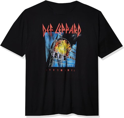 Goodie Two Sleeves Men_s Def Leppard Pyromani Adult T-Shirt | eBay