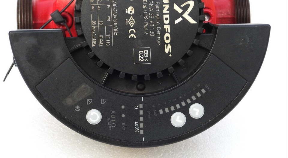 NOS GRUNDFOS MODEL DK-8850 BJERRINGBRO DENMARK MAGNA 25-60 180 PUMP ...