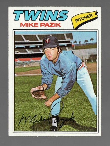 1977 Topps Mike Pazik Minnesota Twins #643 Excellent | eBay