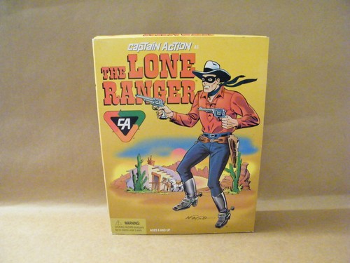 Captain Action Hero Series The Lone Ranger NIB (Playing Mantis 1998) 12 ...