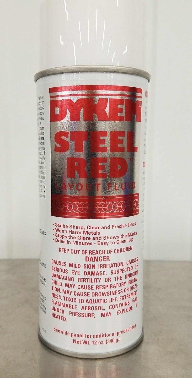 DYKEM ***RED*** 12 OZ AEROSOL CAN LAYOUT FLUID | eBay