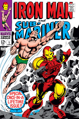 Iron Man and The Sub-Mariner Issue 1 Comic Book Poster | eBay