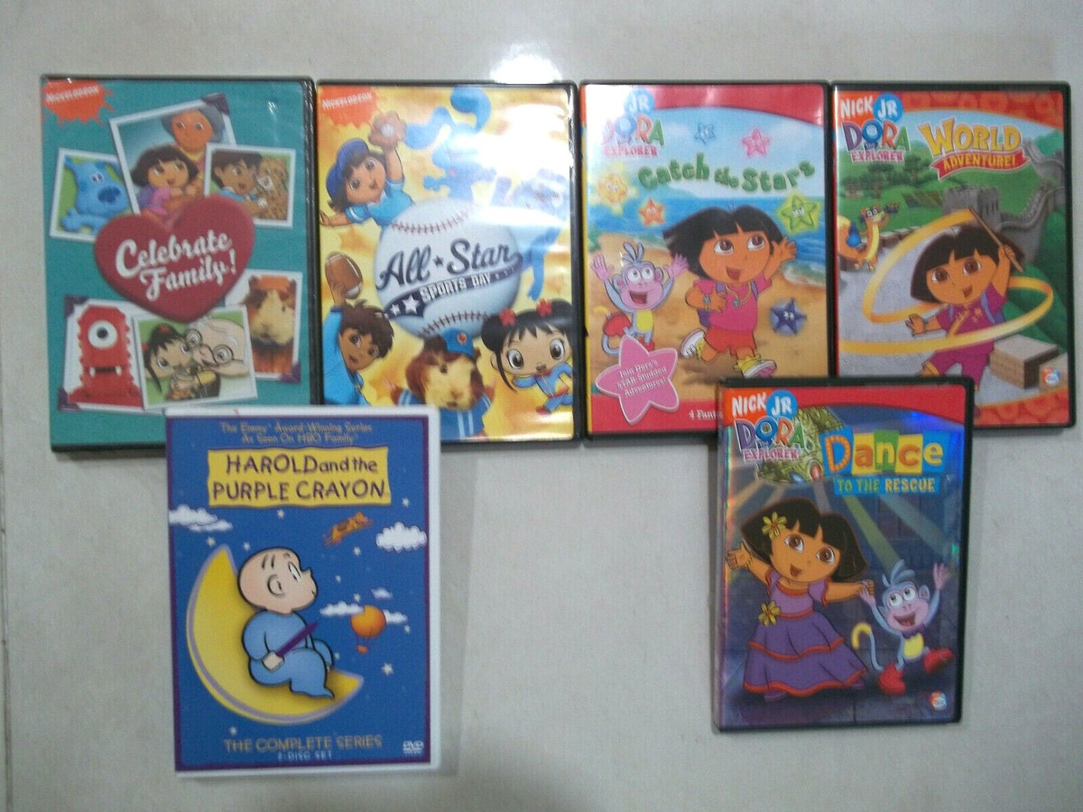 Nickelodeon Nick Jr Dora The Explorer Vhs Lot X 10 Kids 3 X LOT Dora