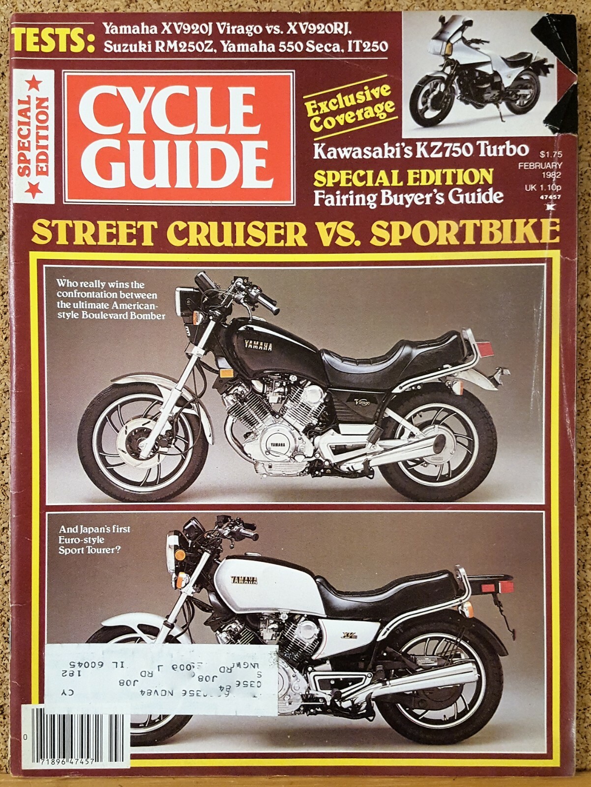 Cycle Guide Magazine – Vintage Motorcycle Back Issues – 1981, 1982 | eBay