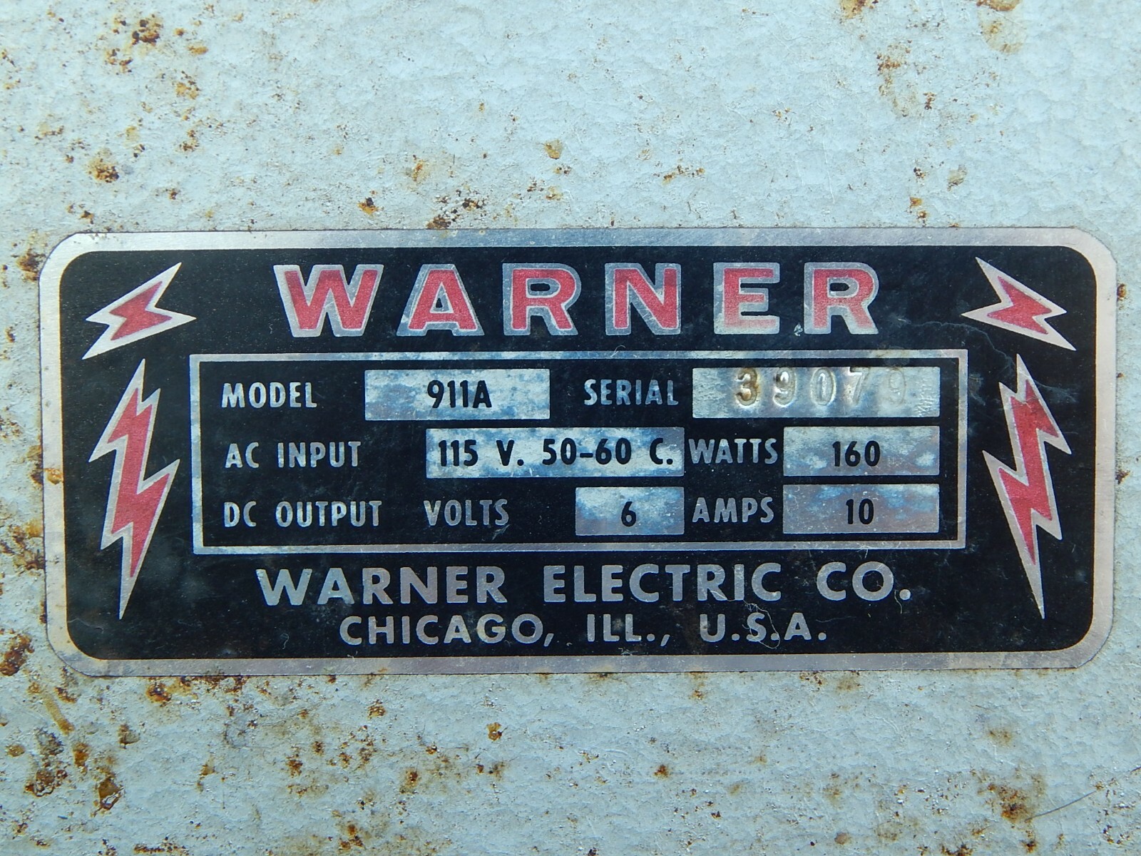 Vintage Watchmakers and Jewelers Warner Electroplater Power Supply ...