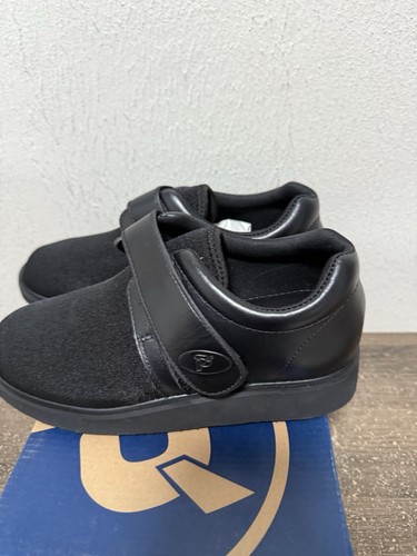 Propet Pedwalker 3 Pedrx WPED3 Women Black SZ 6 B M DIABETIC STRAP UP ...