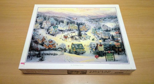 Thomas Kinkade Nicholas Circle Jigsaw Puzzle 2014 Piece Inner Bag Unassembled Ap | eBay
