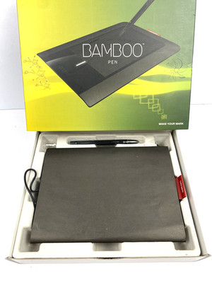 Wacom Bamboo Pen, CTL-460, Drawing Tablet with Software & Stylus & Nubs ...