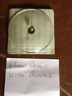 Barometer replacement glass - 65mm Domed with Pointer | eBay UK