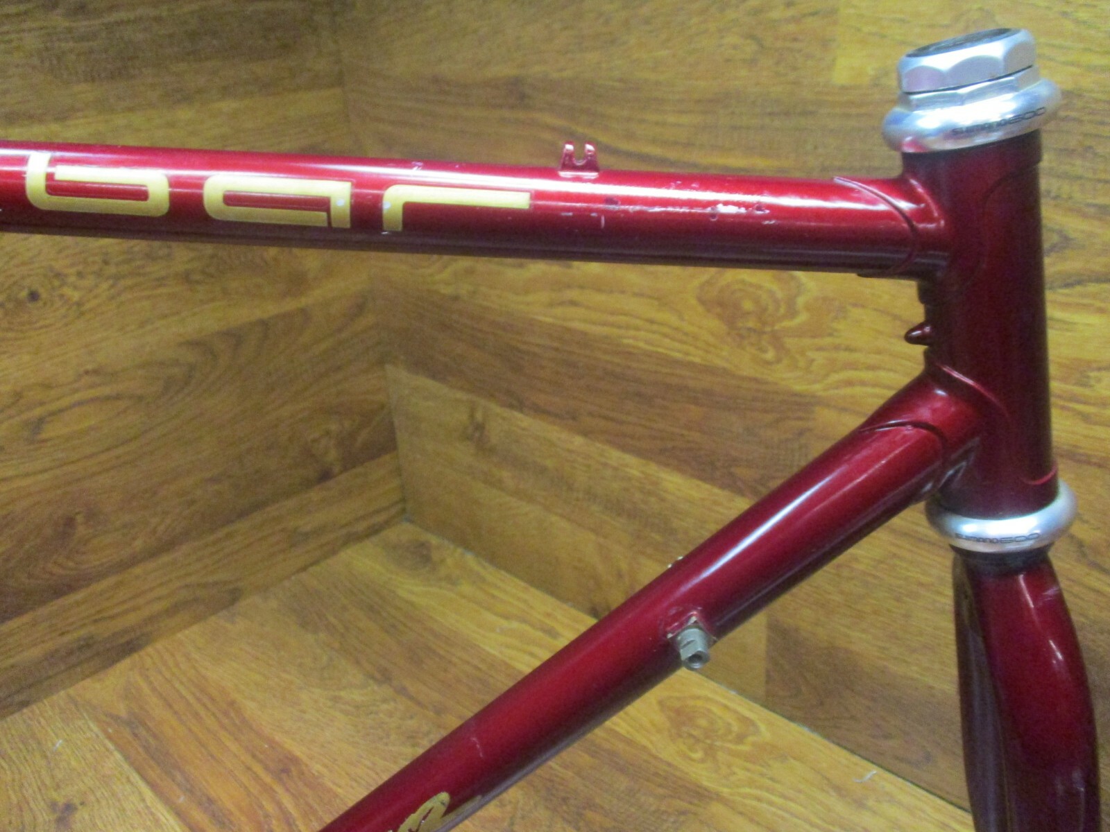 VINTAGE NASHBAR 3000 ETR LUGGED STEEL ROAD BIKE FRAME SET 51x56 | eBay