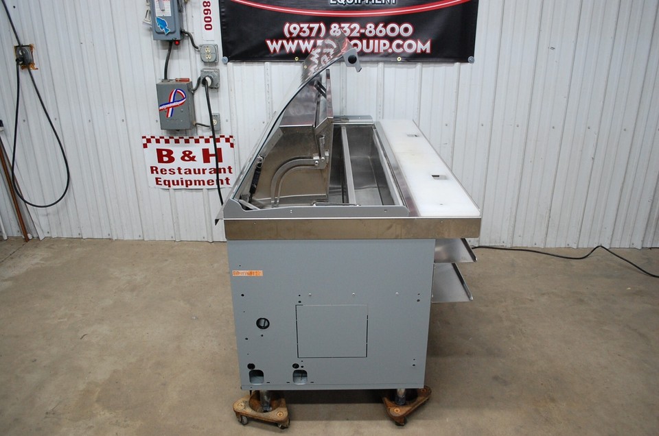 Duke SUB-CP-TC60AM Subway Sandwich Condiment Prep Table Refrigerator ...