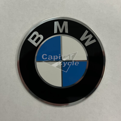 1x BMW Airhead 70mm Gas Tank Badge emblem r90s r90/6 r100rs r75/6 r75/7 ...