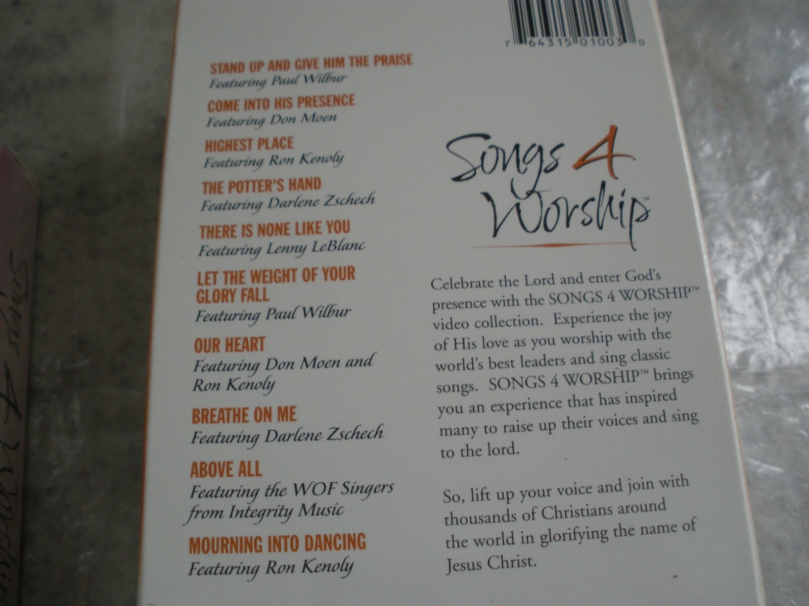 NEW Lot of 3 Time Life Video Songs 4 Worship VHS (1 opened) | eBay