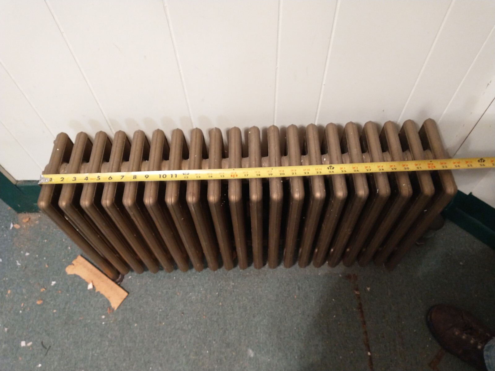 🔥Antique Vintage Cast Iron Hot Water Heater Radiator Great Condition No ...