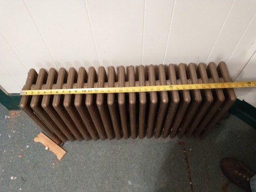 🔥Antique Vintage Cast Iron Hot Water Heater Radiator Great Condition No ...
