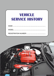 Replacement Vehicle Service History Book - Blank Maintenance Record | eBay