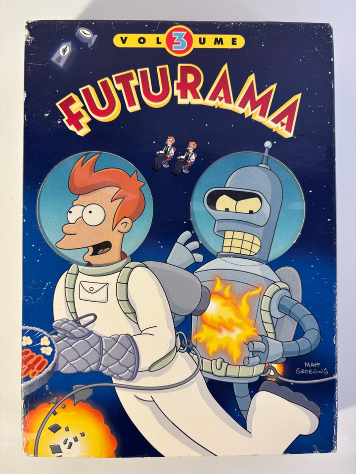 Futurama (DVD) Seasons 2, 3, 4 Lot Animated Matt Groening Comedy Series ...