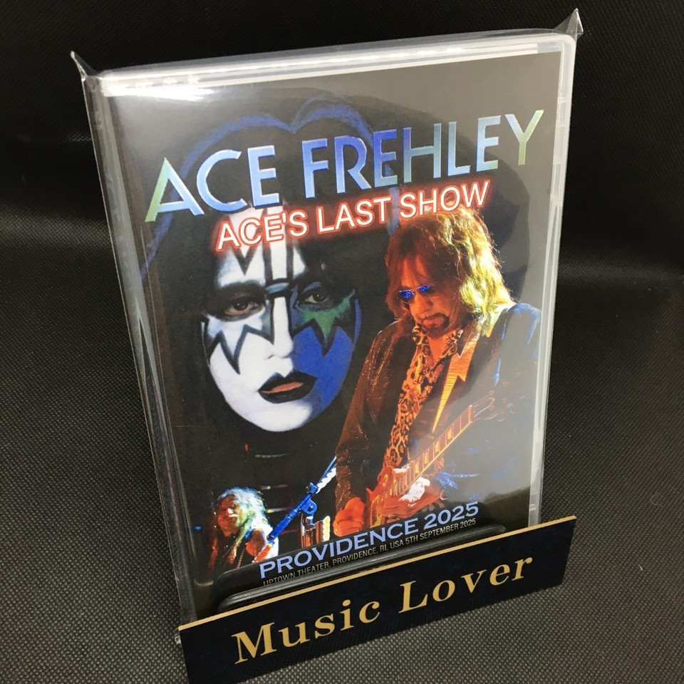 ACE FREHLEY / ACE'S LAST SHOW PROVIDENCE 2025 / 1DVD | eBay