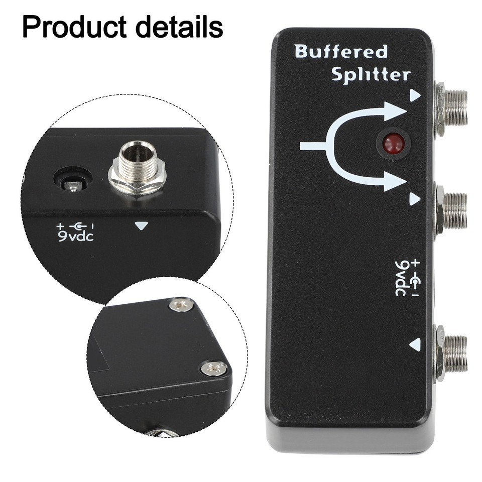 Buffered Splitter Guitar Pedal for Clear Tone and Strong Signal ...