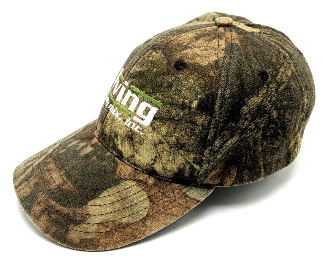 IRVING READY MIX INC hat camouflage adjustable cap - Gem