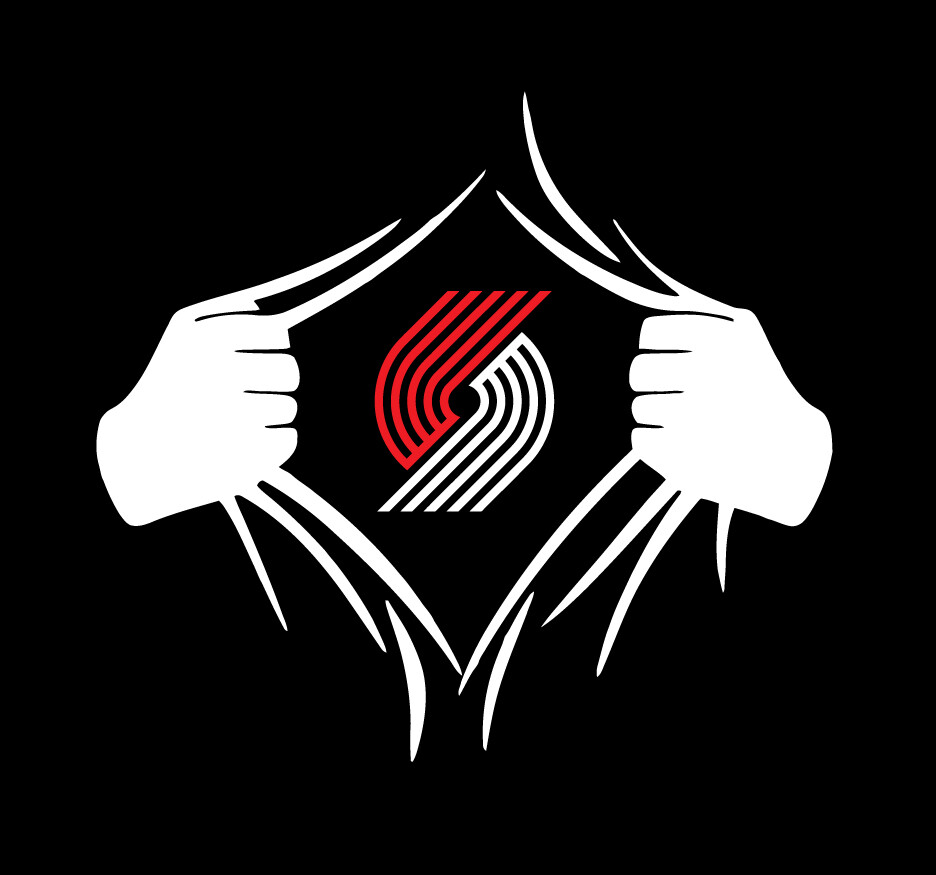 Blazers Rip City Logo
