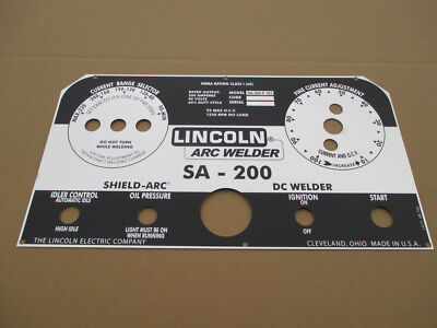 BLACK DIAL NAMEPLATE FACEPLATE FOR PART 9SL5171 L5171 | eBay