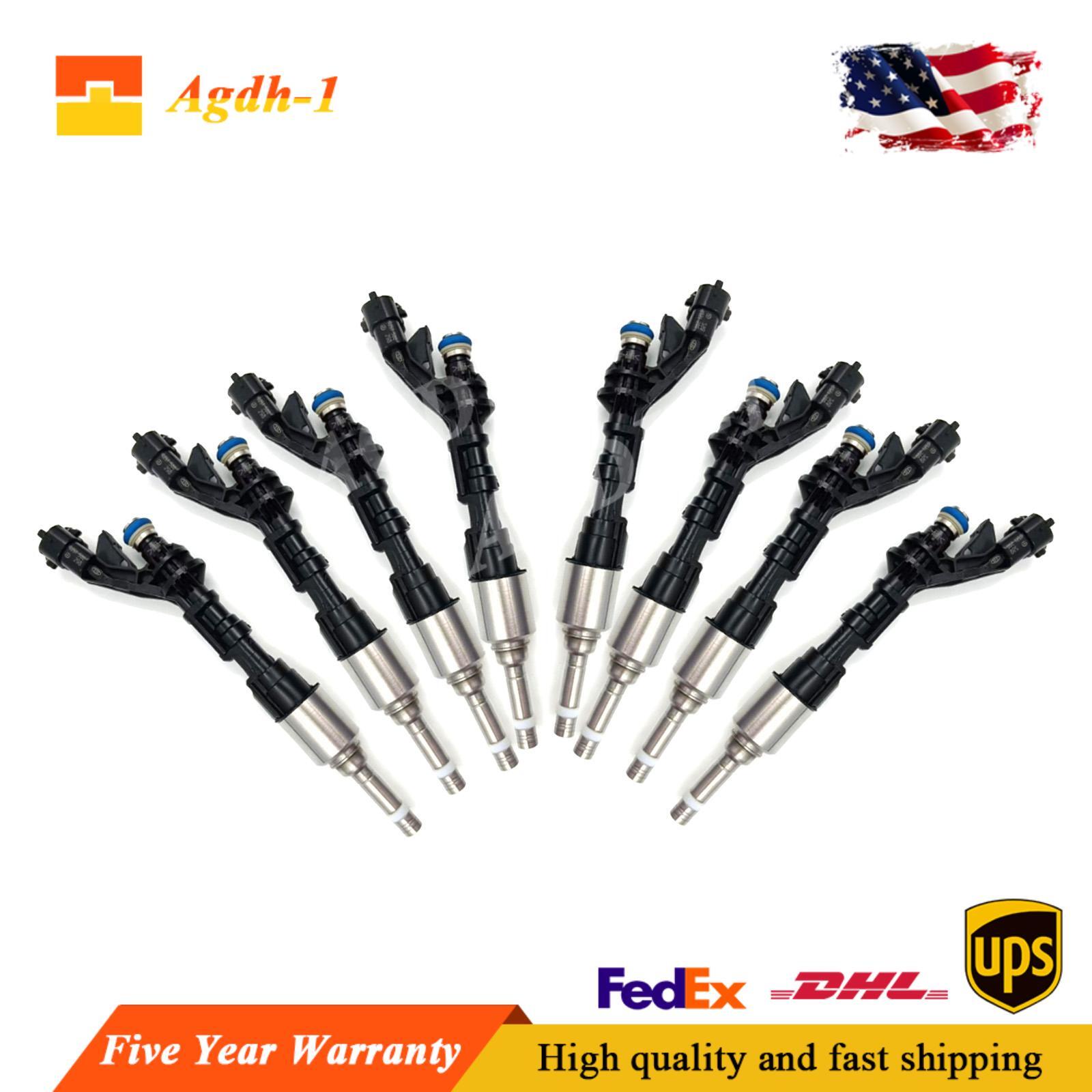 8X Fuel injectors For 10-18 eXF XFR XFR- Range Rover Sport Land Rover ...