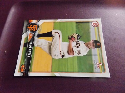 2018 Bowman Draft Base #BD-80 Blake Rivera - San Francisco Giants | eBay