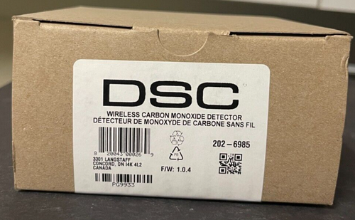Brand New DSC PG9933 PowerG Wireless Carbon Monoxide CO Detector (Aug ...