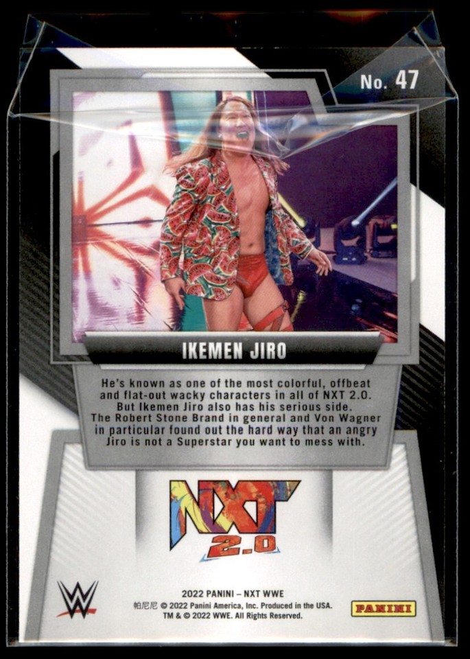 2022 PANINI NXT 2.0 WWE IKEMEN JIRO #47 | eBay