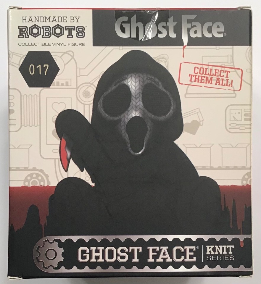 HANDMADE BY ROBOTS SCREAM GHOST FACE RARE METALLIC SILVER FYE EXCLUSIVE ...