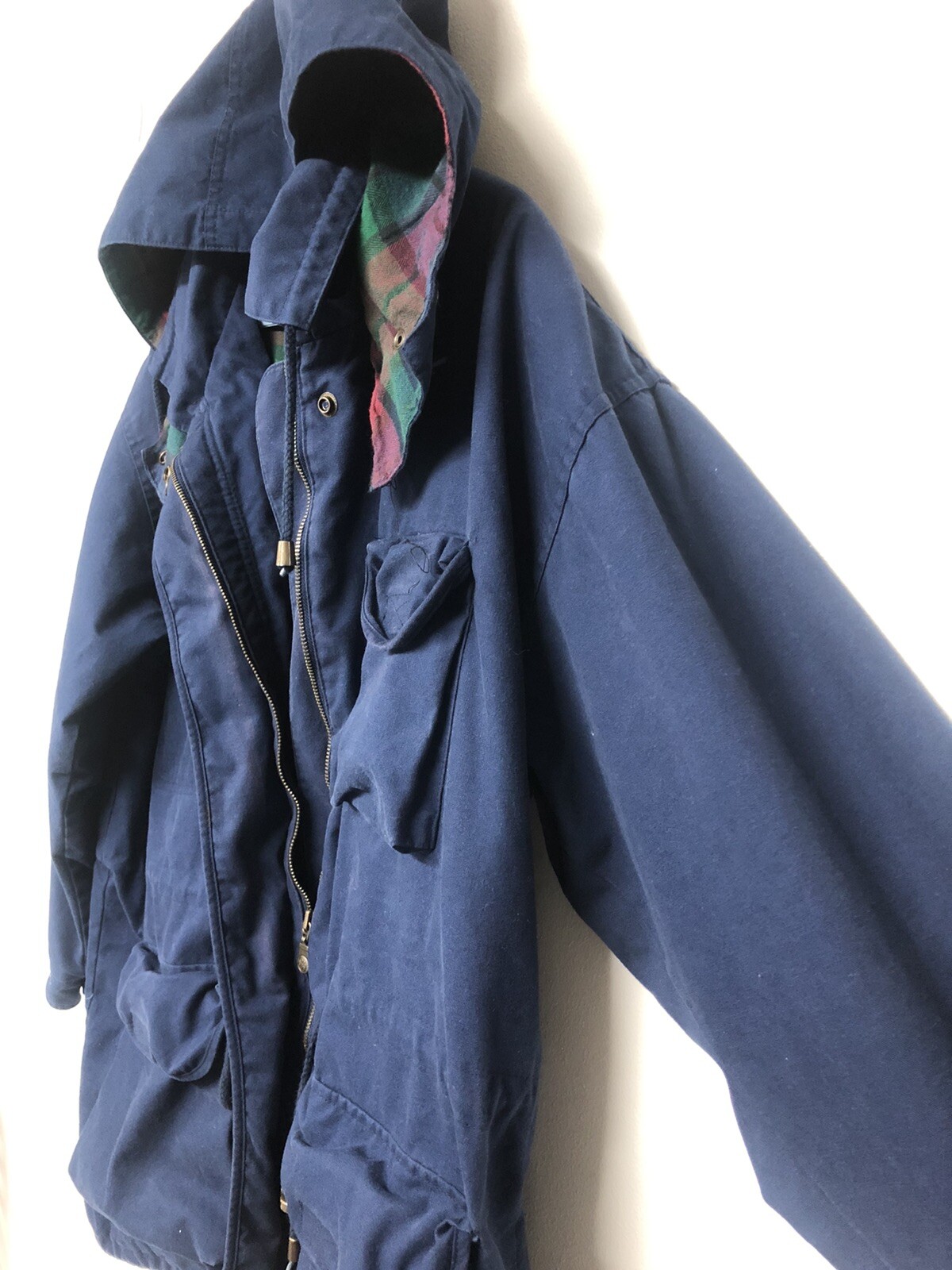 VTG Express provencal classic Parka Coat men size Medium blue RN#55285 ...