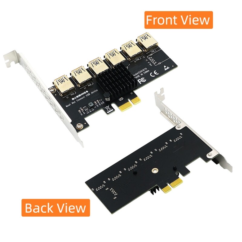 Add On Card PCI-E 1X to 16X USB3.0 Card PCI for Adapter for Graphics ...