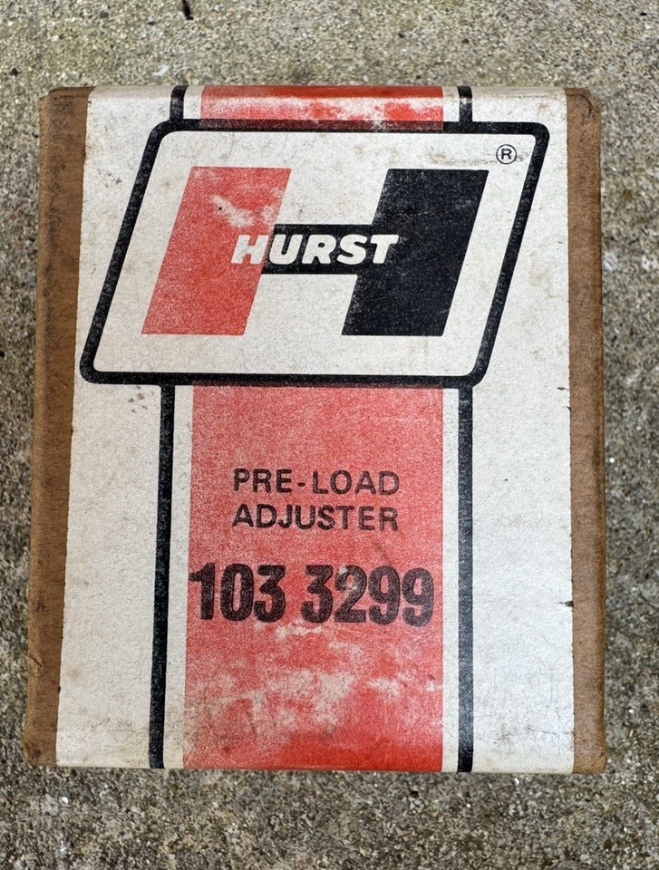 RARE - Unopened NOS HURST Pre-Load Adjusters - Anti Chatter ...