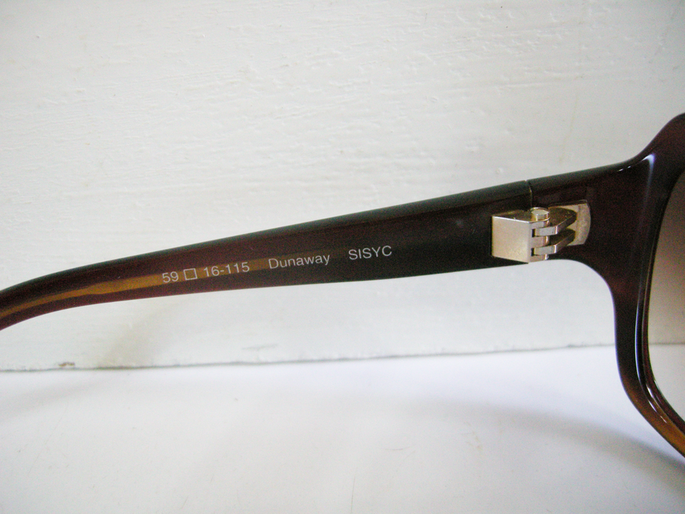 Oliver Peoples Dunaway Sunglasses SISYC Sienna Sycamore / Brown ...